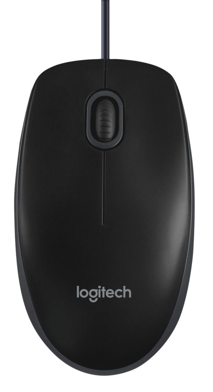 Logitech B100 Optical Usb Mouse f/ Bus Maus