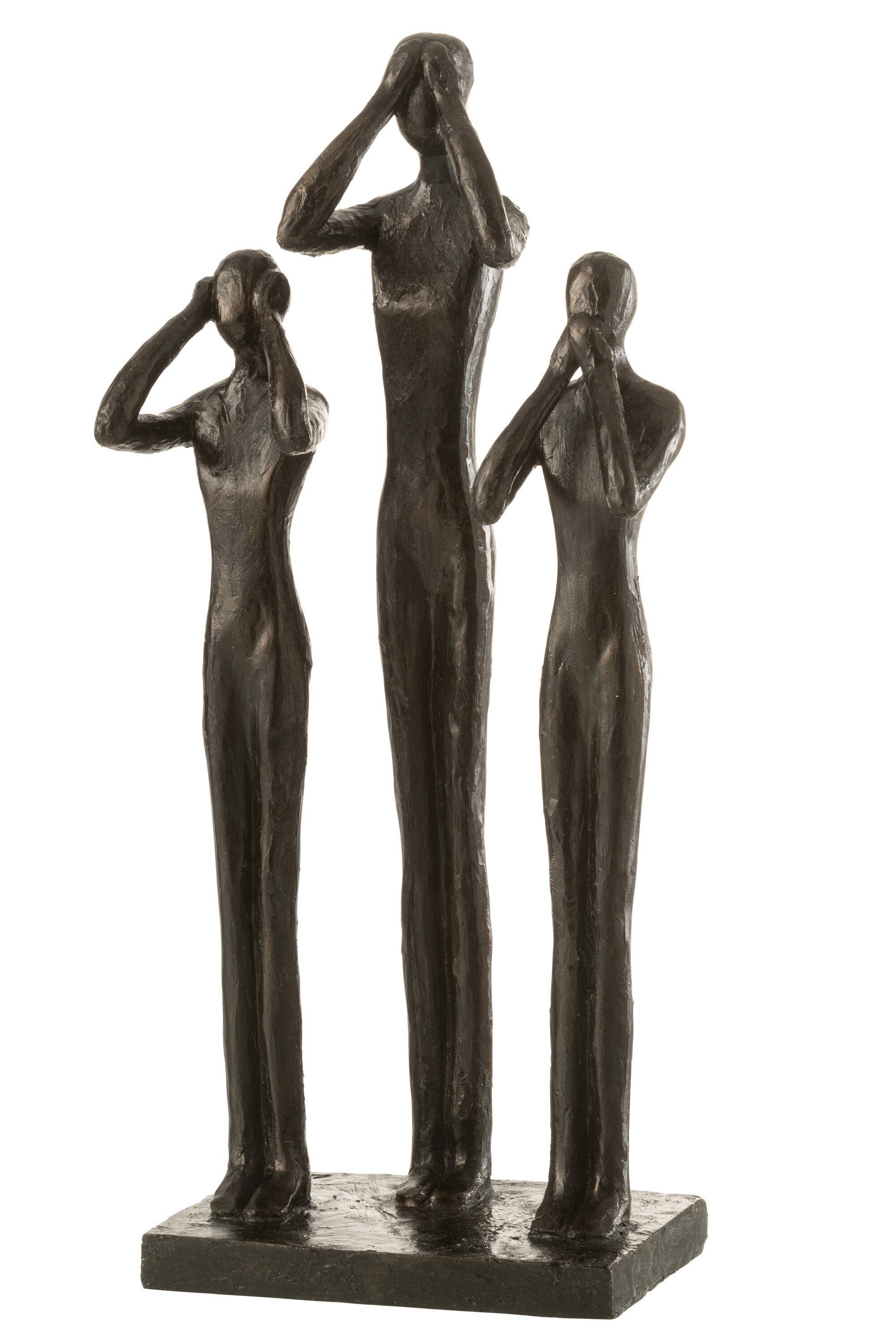 Gilde Dekoobjekt Moderne Kunst Drei Einzigartige Figuren Die Nichts