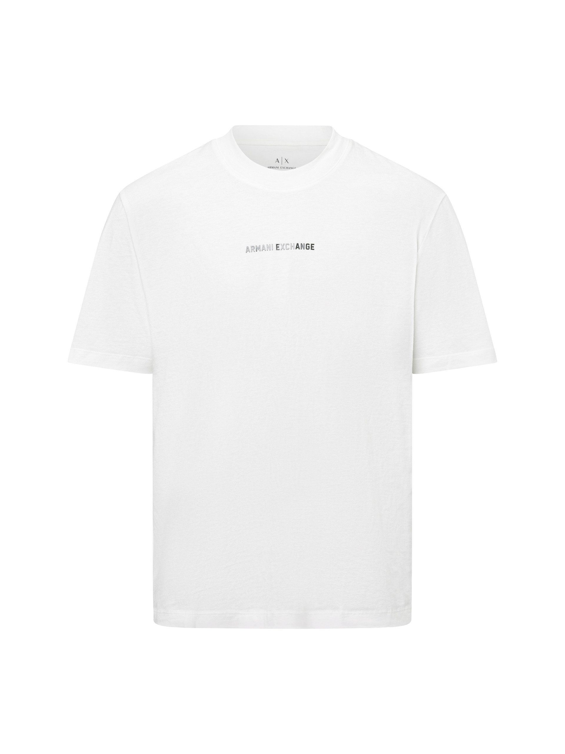 Armani Exchange Connected T-Shirt, Logo-Print vorne und hinten