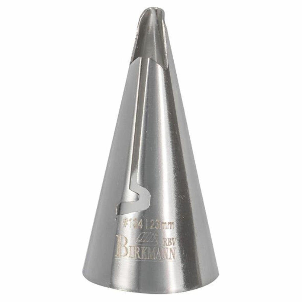Birkmann Spritztüllen Rüschentülle Gebogen #124, Ø 2.3 cm, Edelstahl ...