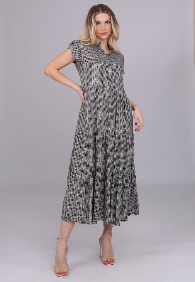 Yc Fashion And Style Sommerkleid Sommerliches Flair Viskosekleid Mit