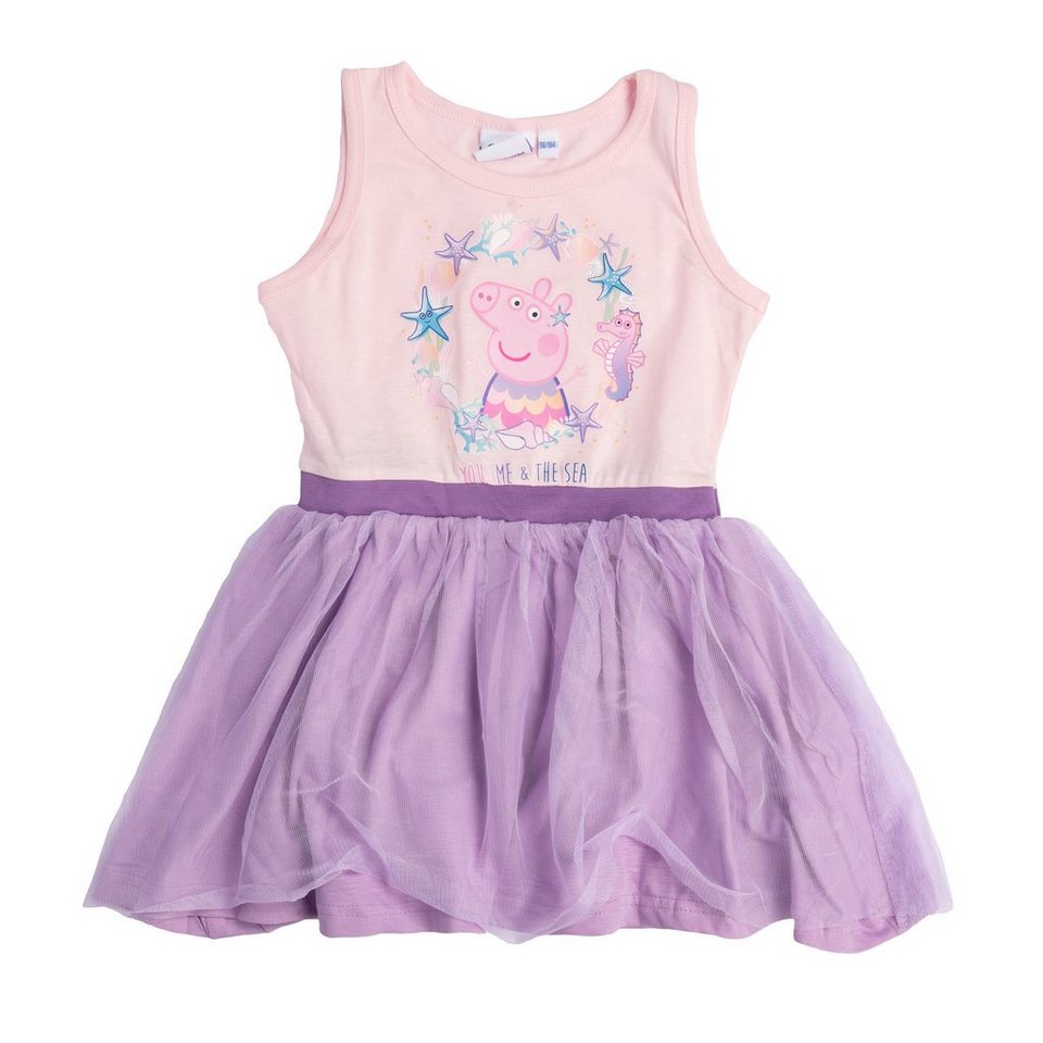 United Labels® A Linien Kleid Peppa Wutz Kleid Für Mädchen You Me