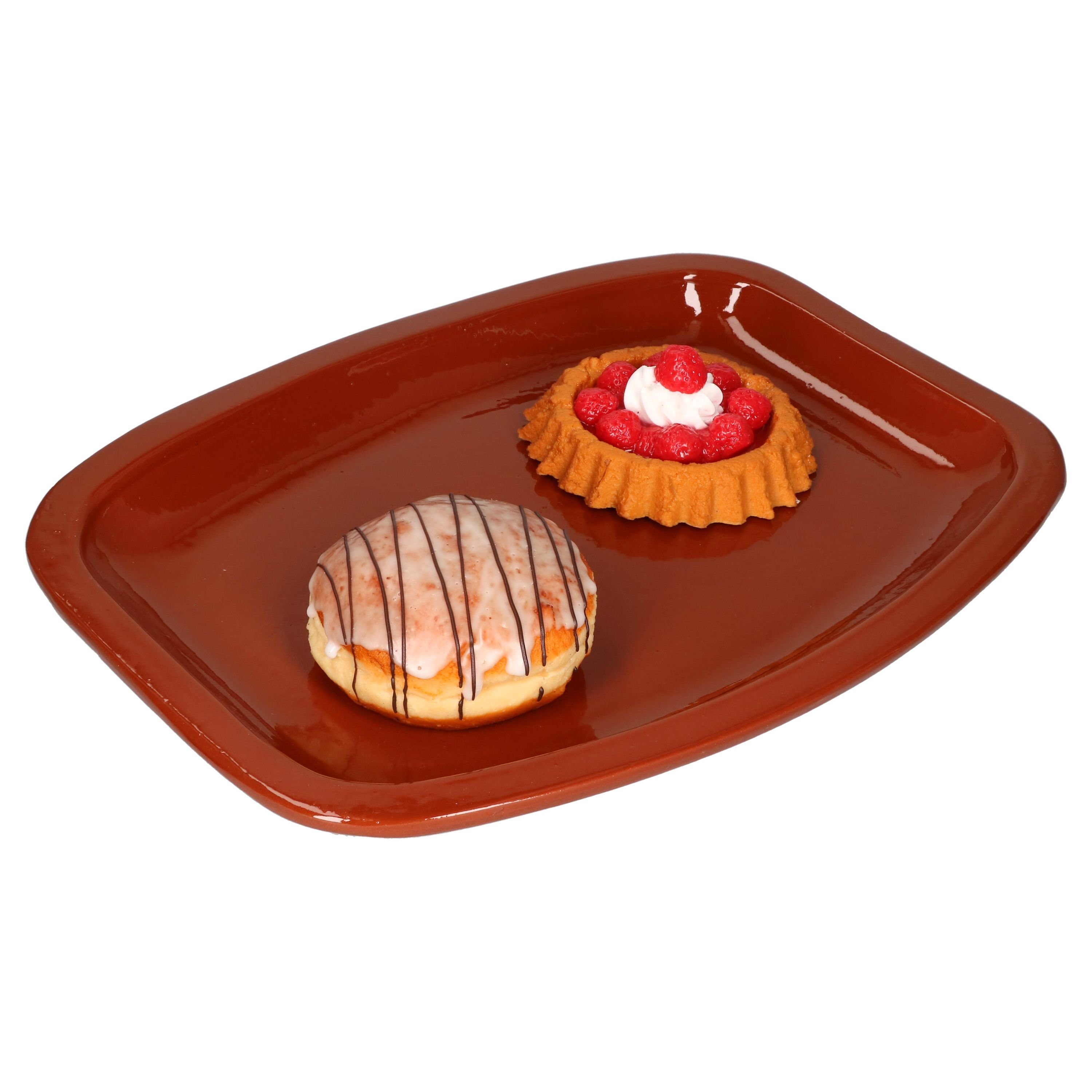 Mambocat Servierplatte Servierplatte Ton 35x26cm 99525