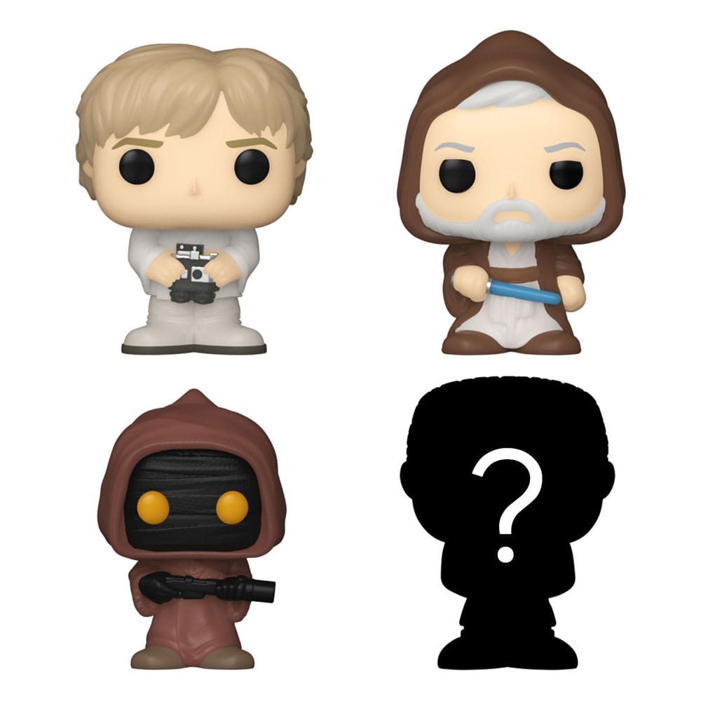 Funko Merchandise-Figur Star Wars Bitty POP! 4er-Pack Luke 2,5cm #71511