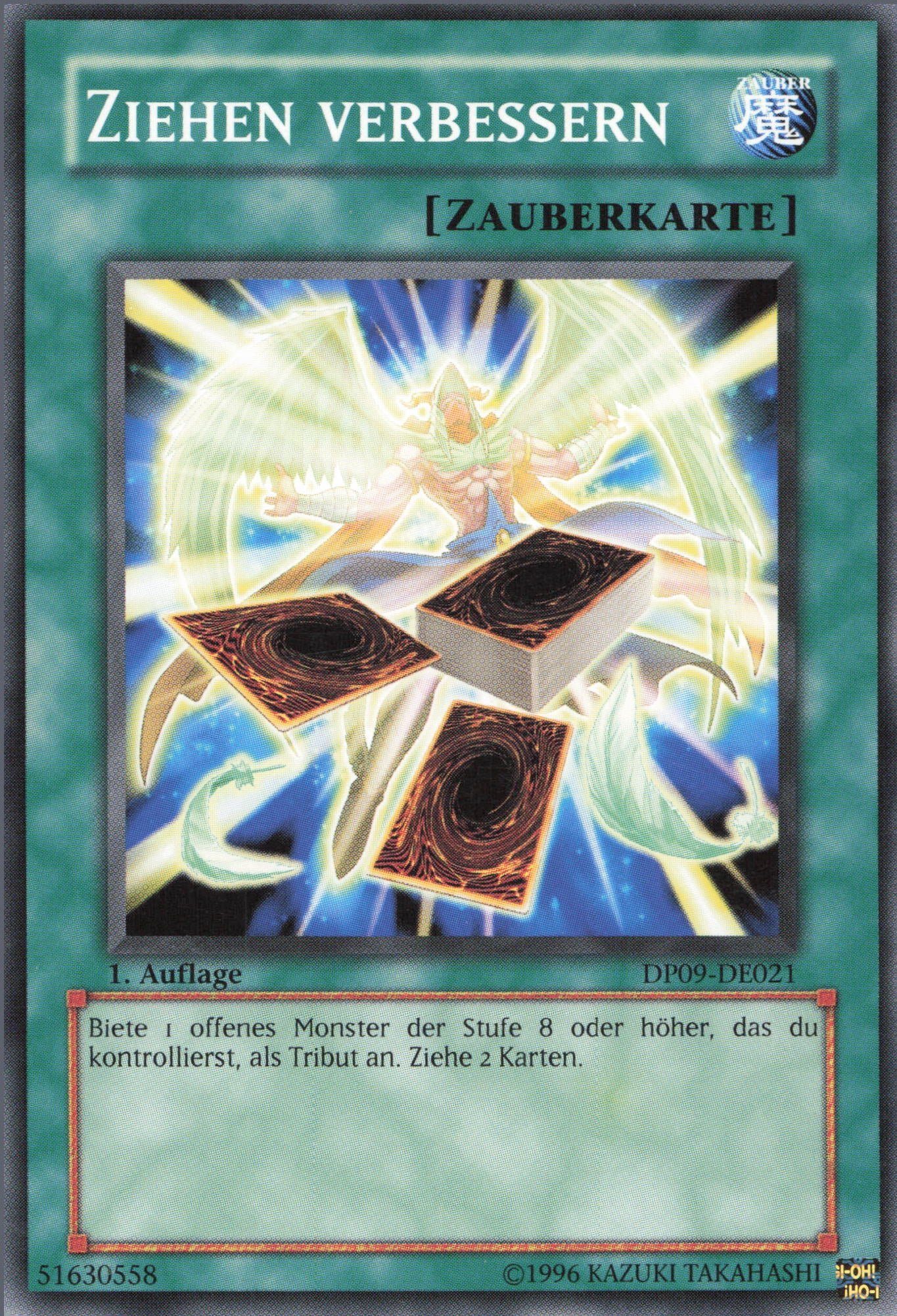 Recollectibles Sammelkarte Yugioh Karte Ziehen Verbessern Deutsch Yu