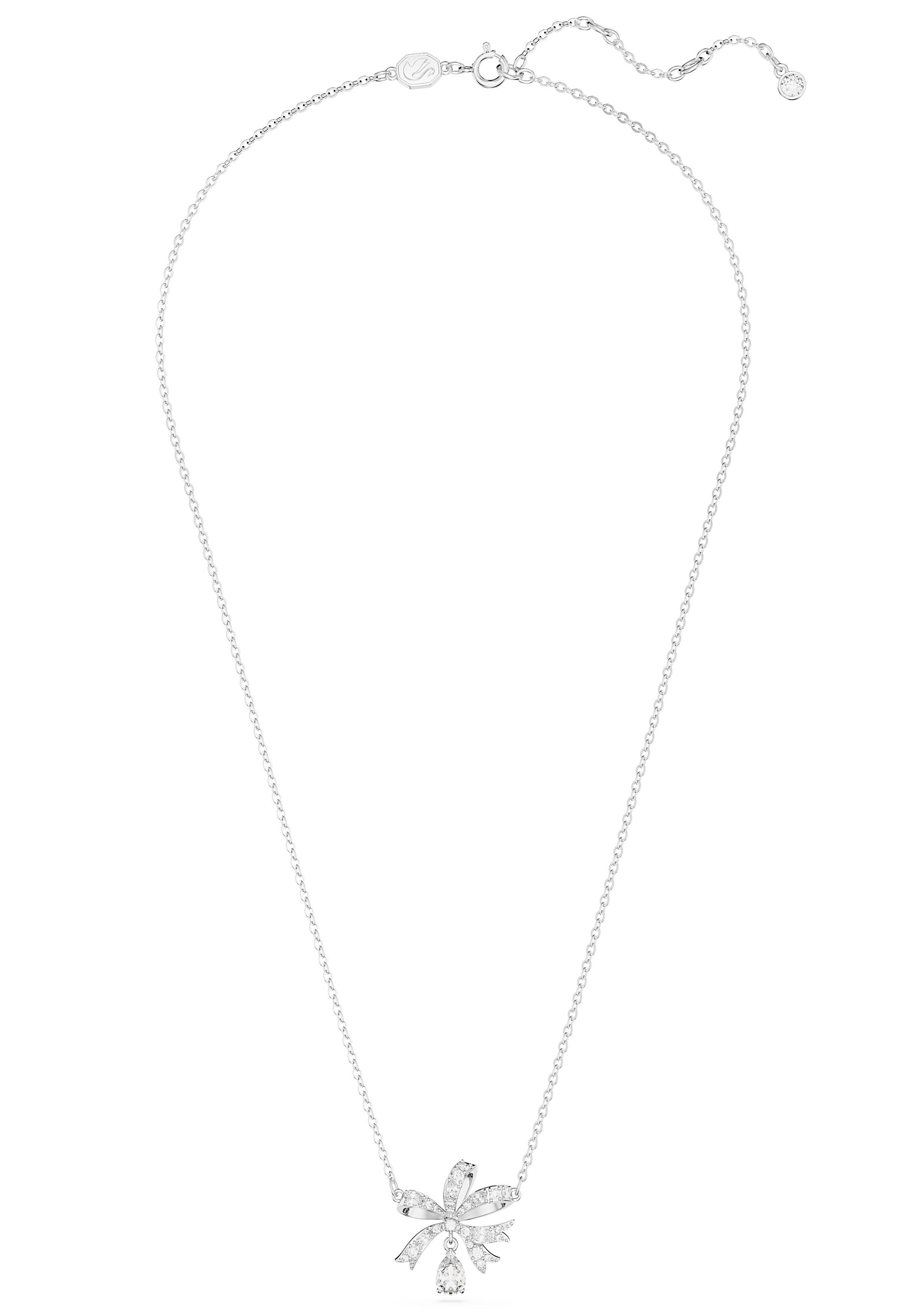 Swarovski Kette mit Anhänger Volta, Schleife, 5647583, 5656741, mit ...