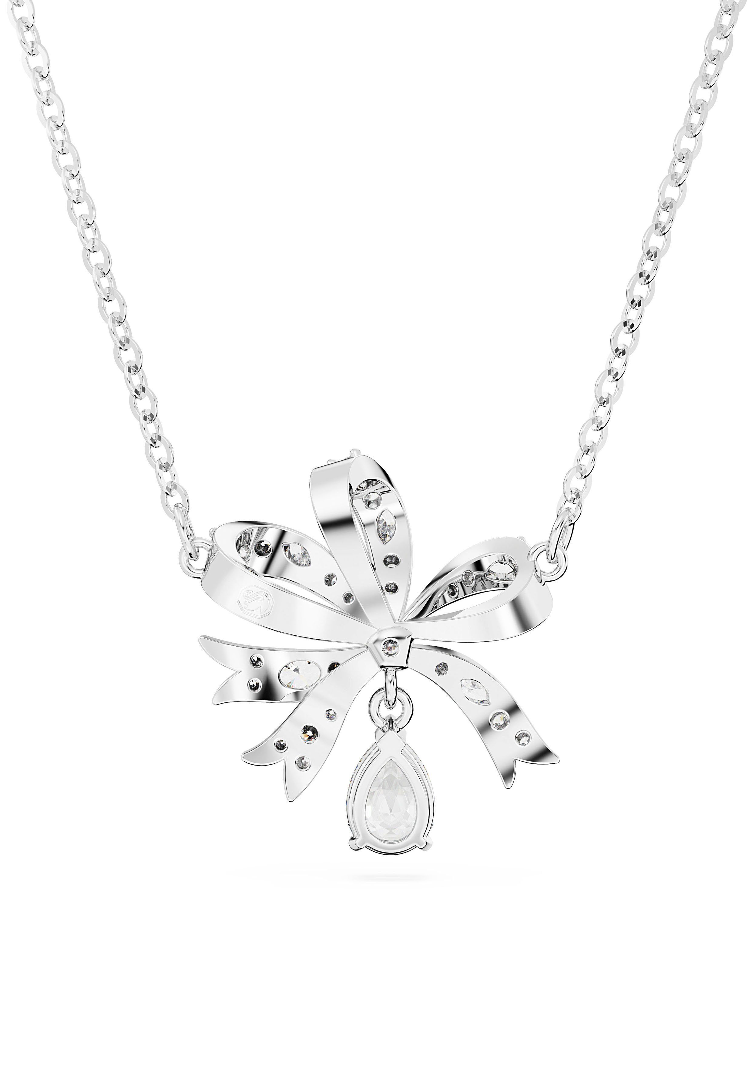 Swarovski Kette mit Anhänger Volta, Schleife, 5647583, 5656741, mit ...