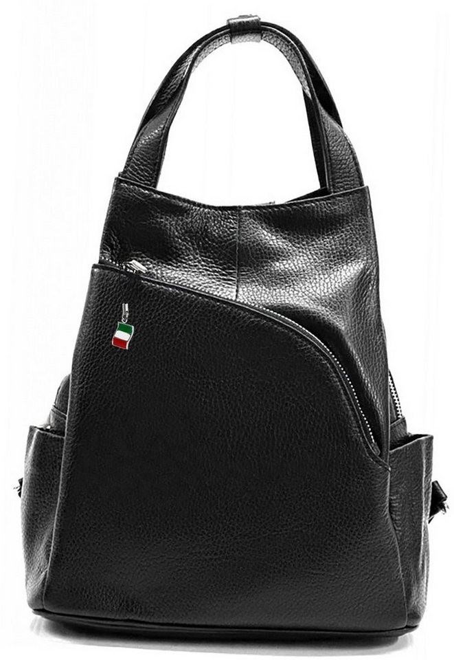 Florence Cityrucksack Florence Damen Rucksack Echtleder Cityrucksack