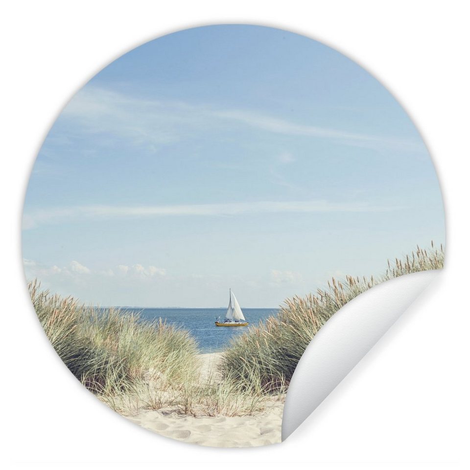 Muchowow Wandsticker Boot Meer Strand 1 St Wandtattoo