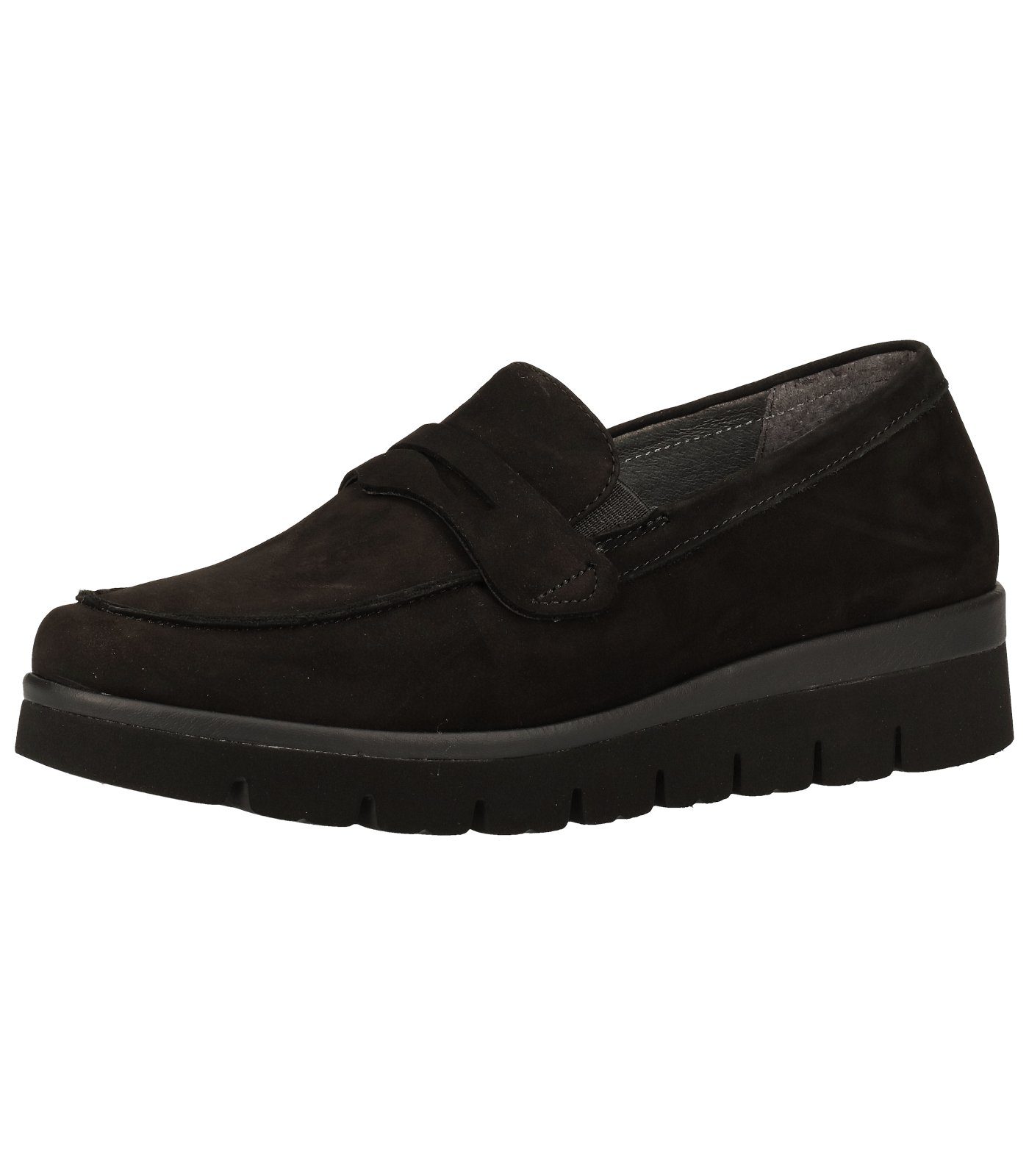 Gabor Slipper Nubukleder Slipper, Absatzform: Keilabsatz / Wedge