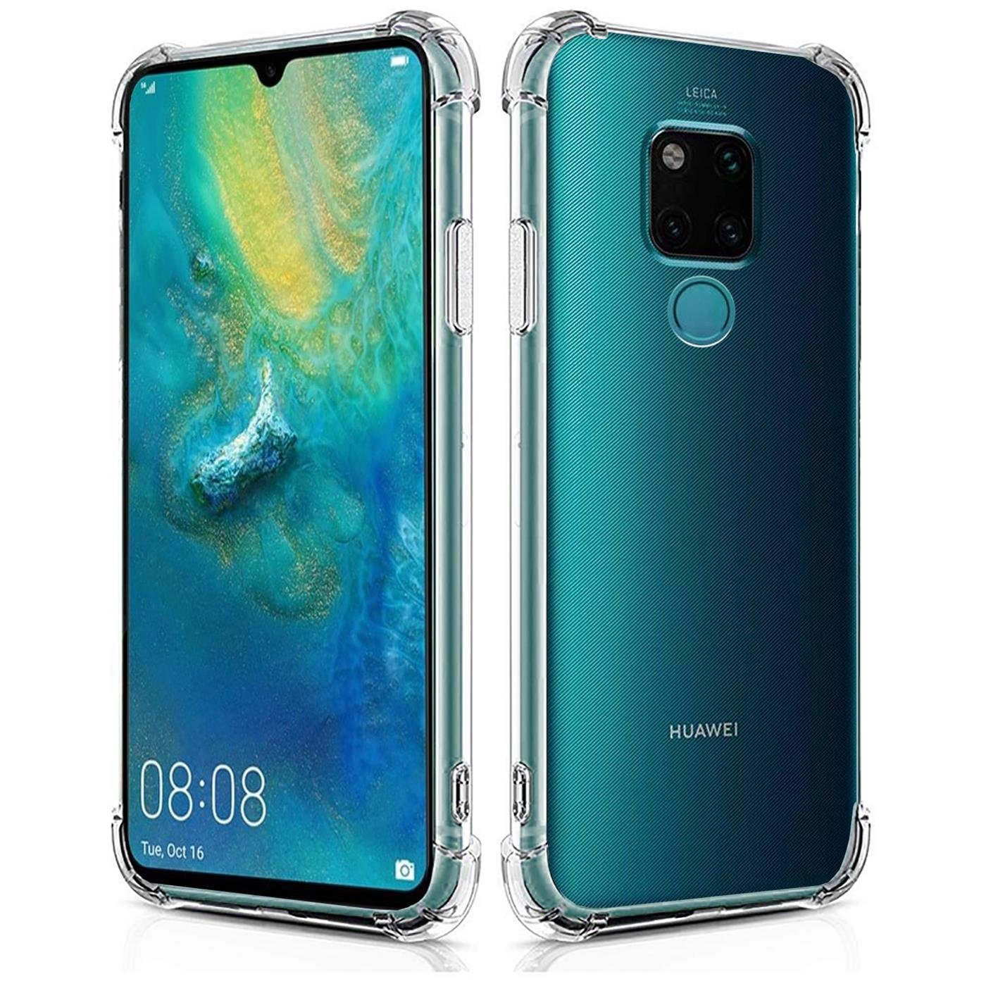 CoolGadget Handyhülle Anti Shock Rugged Case für Huawei Mate 20 6,5 Zoll, Slim Cover mit ...