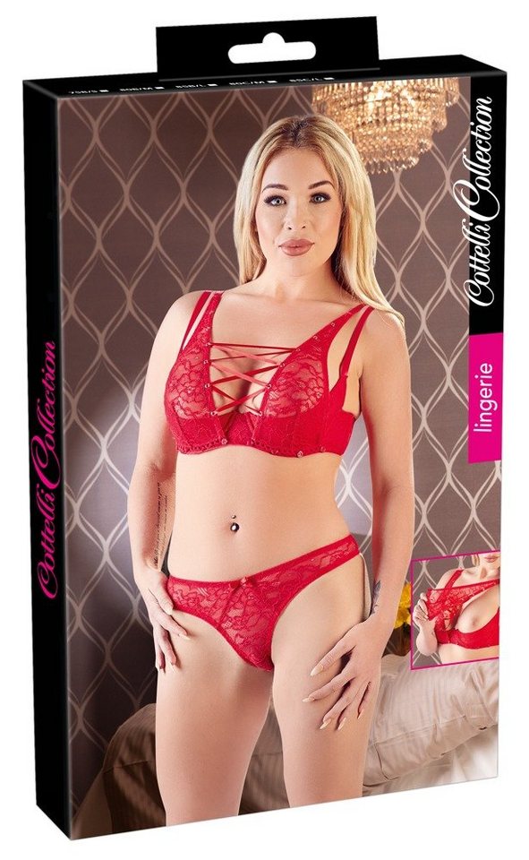 Cottelli Lingerie Set Schalen Bh Cottelli Lingerie Bh Und String