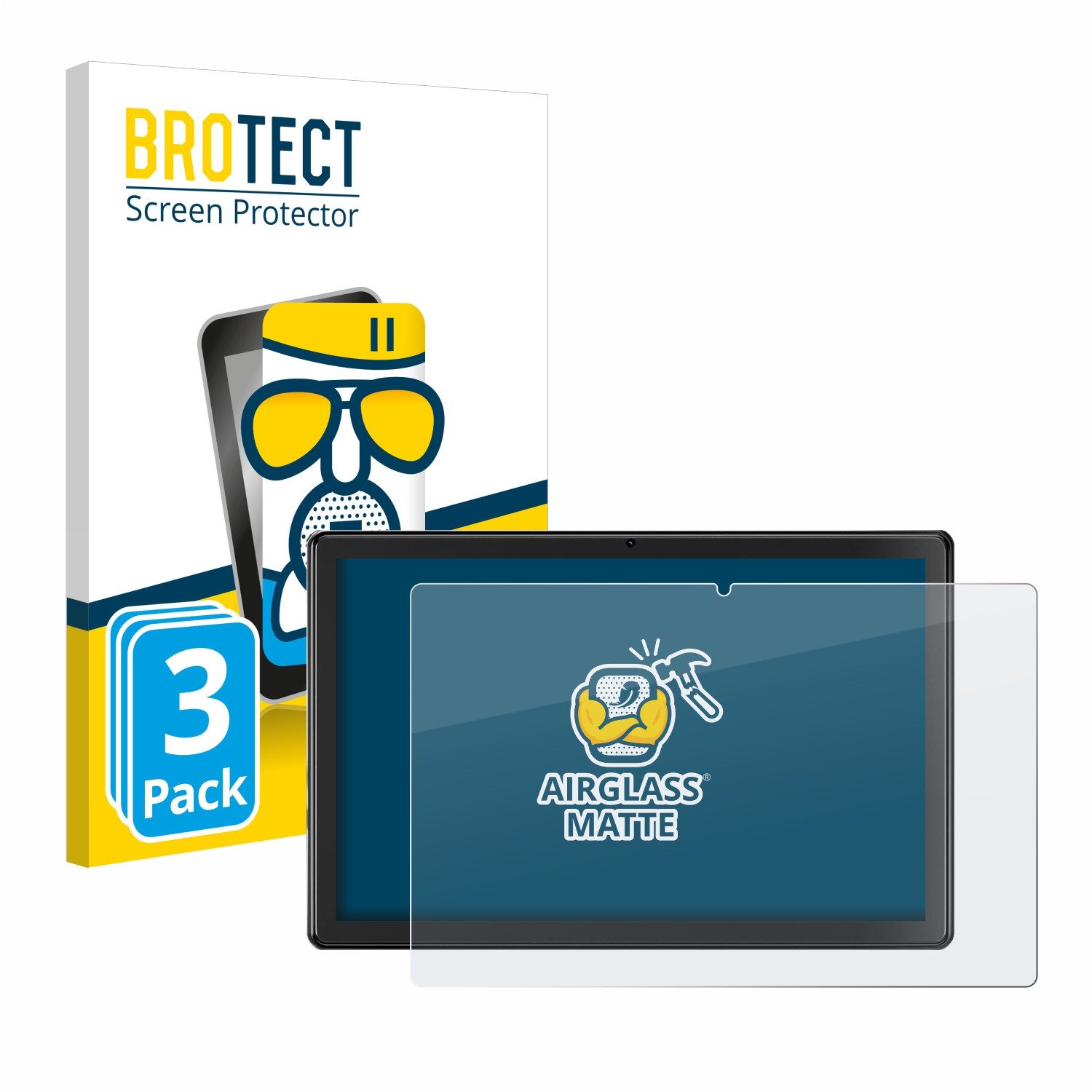 Brotect Displayschutzglas Schutzglas Für Sgin T10 Pro 101 3 Stück