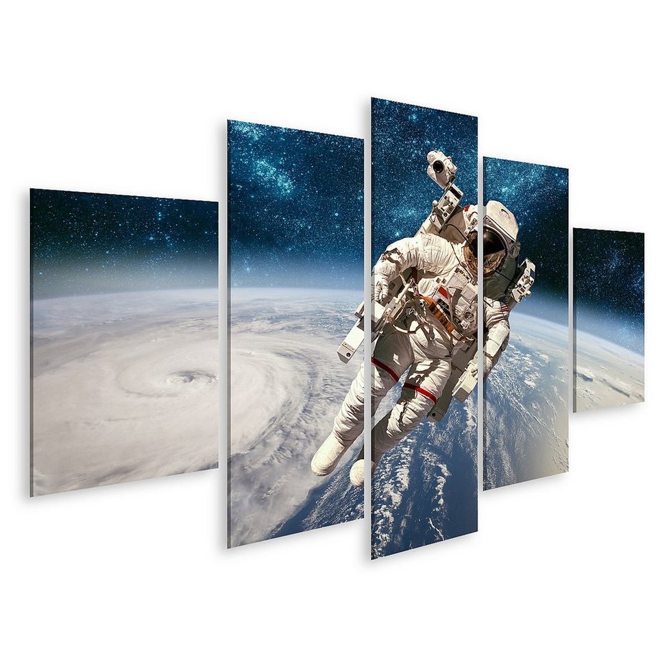 Islandburner Leinwandbild Bild Auf Leinwand Astronaut Im Weltraum