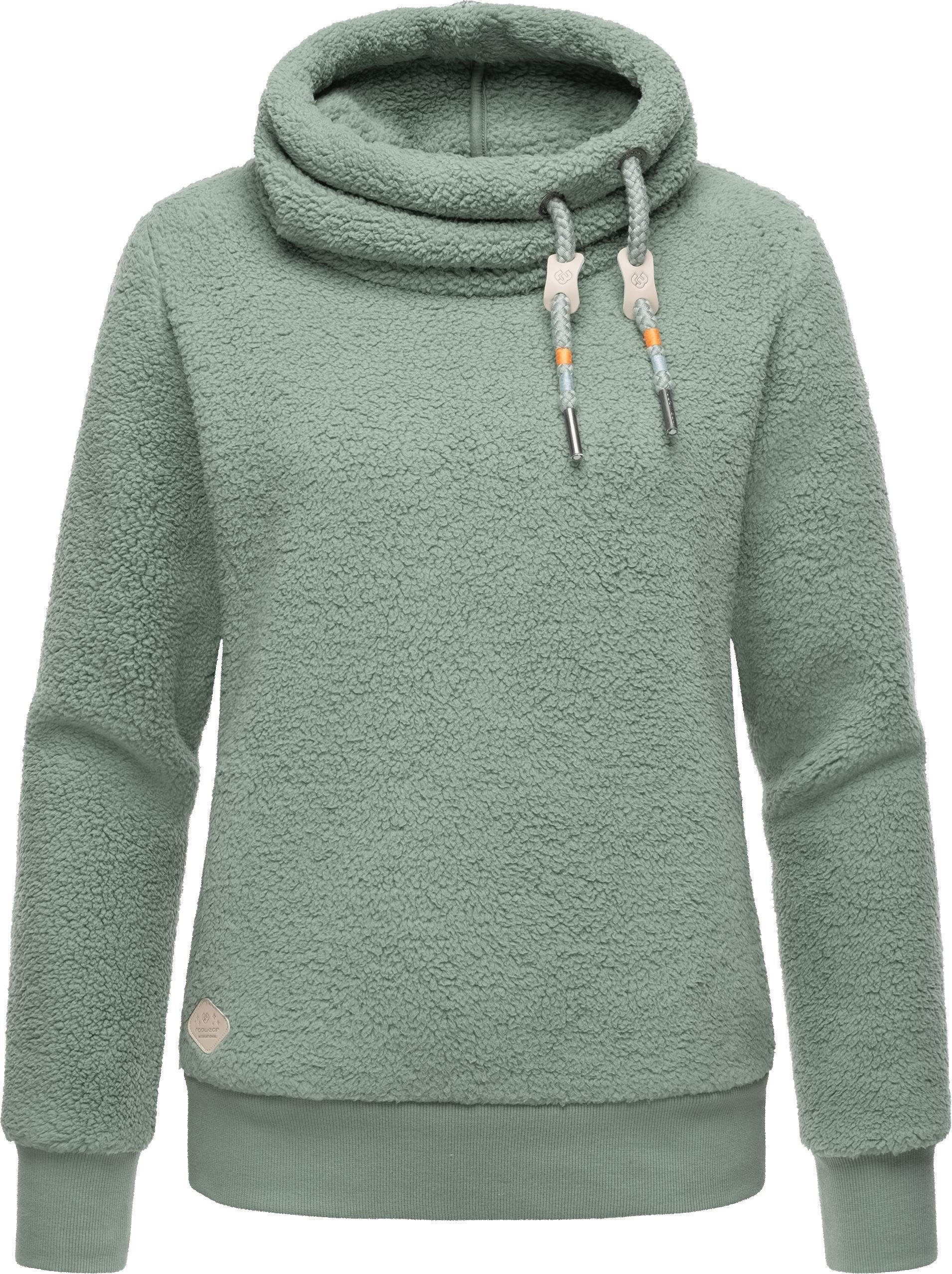 Ragwear Fleecepullover Menny Modischer Pullover Aus Teddyfleece Mit
