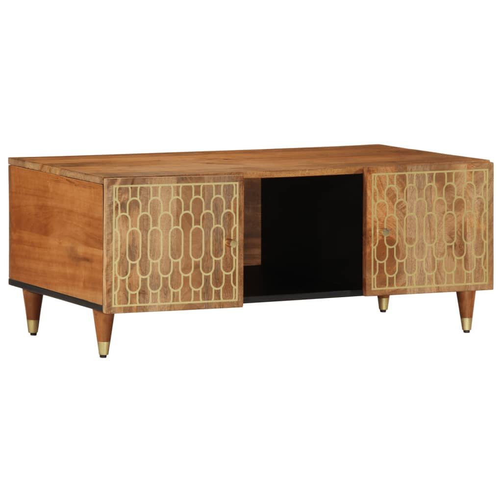 vidaXL Couchtisch Couchtisch 80x51x40 cm Massivholz (1-St)
