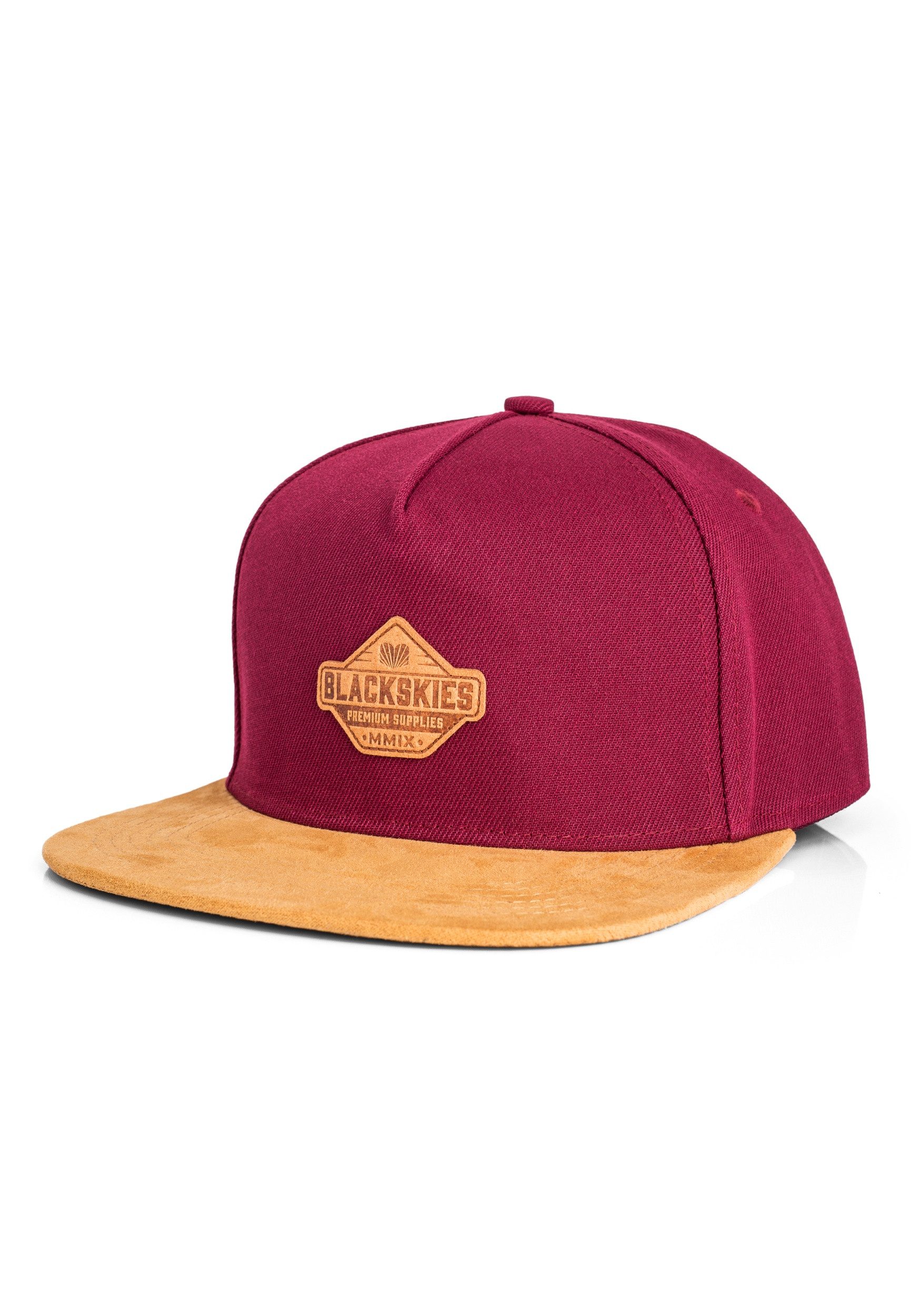 Blackskies Baseball Cap Essentials Snapback Cap Rot-Braun, Baseball ...
