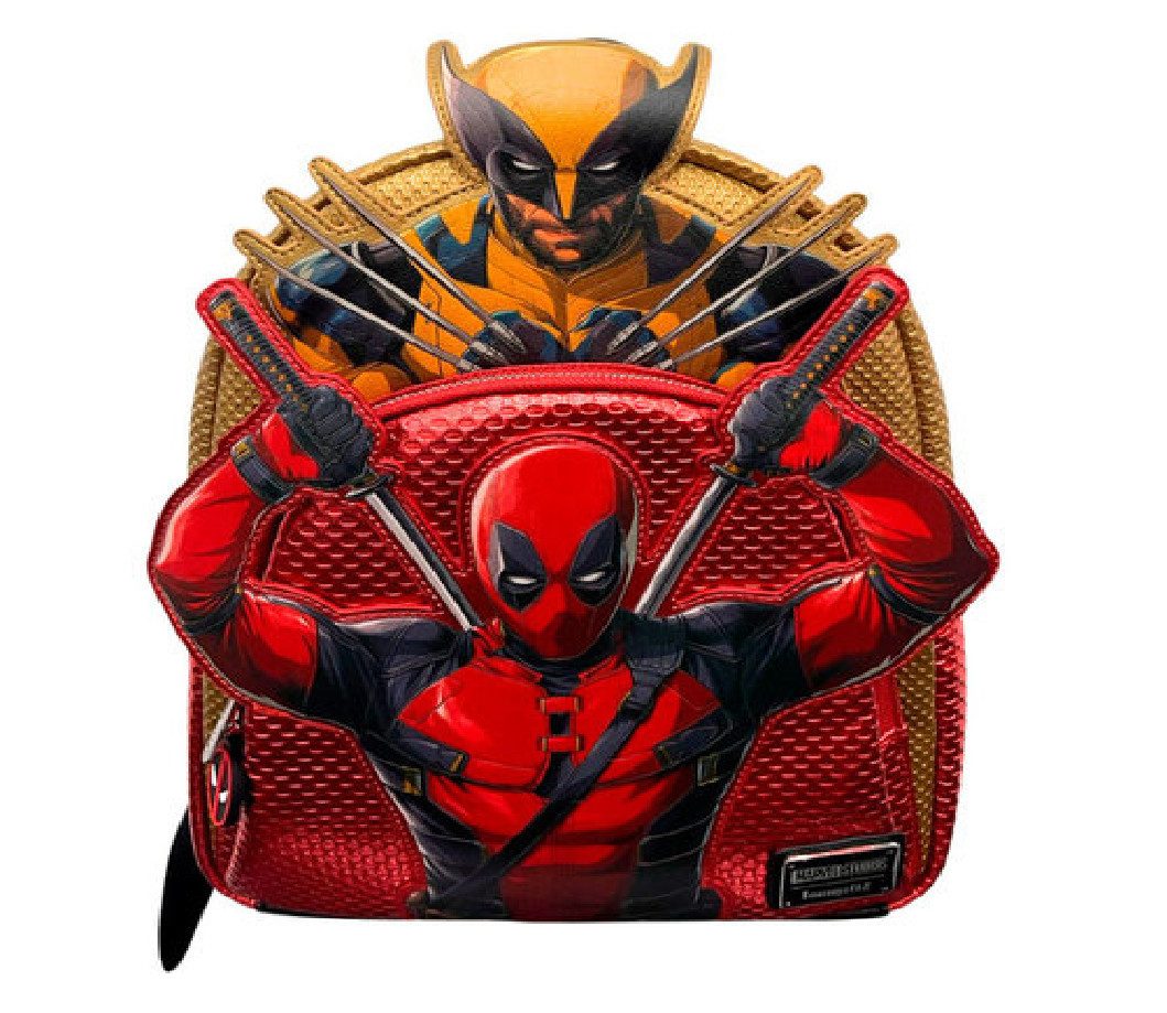 Loungefly Rucksack Marvel Deadpool & Wolverine Rucksack Loungefly (1 ...