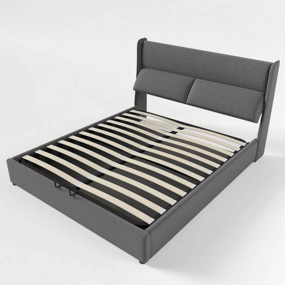 Gotagee Polsterbett Doppelbett Stauraumbett Mit Verstellbare