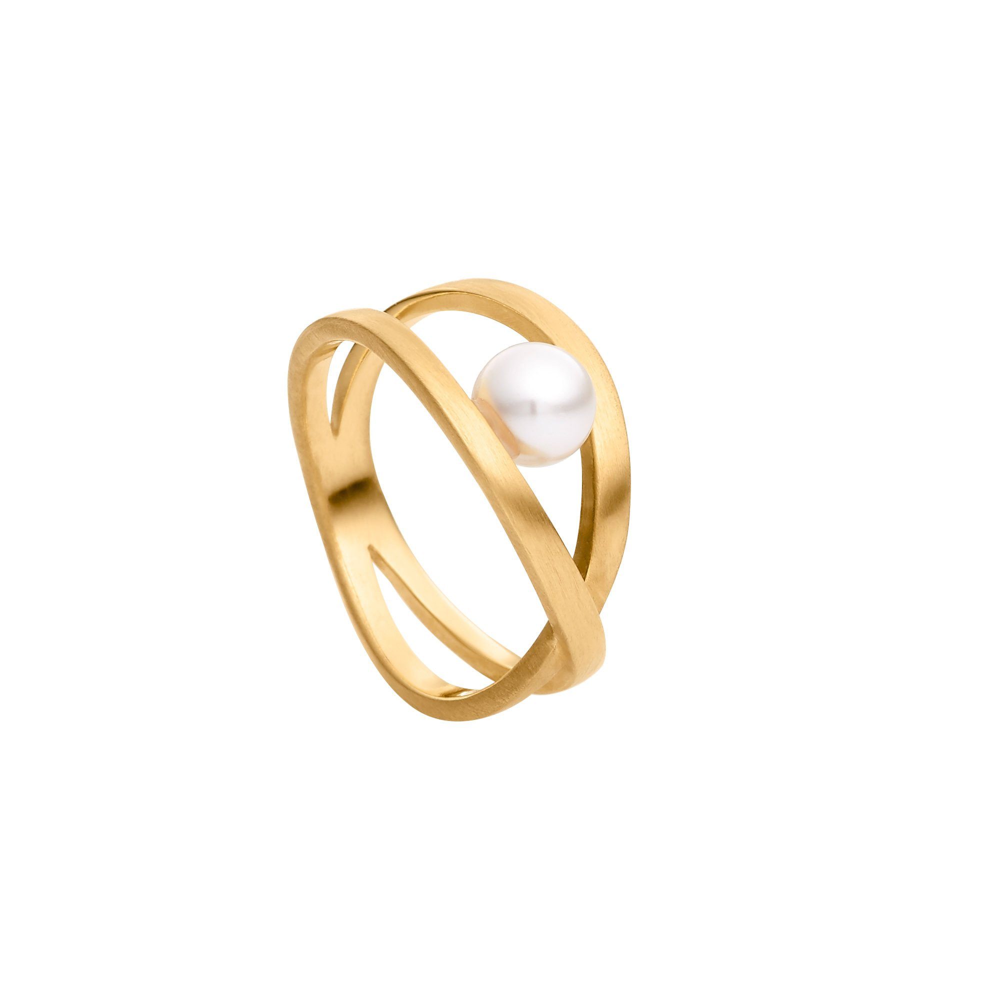Heideman Fingerring Facilis Goldfarben Ring 1 Tlg Inkl