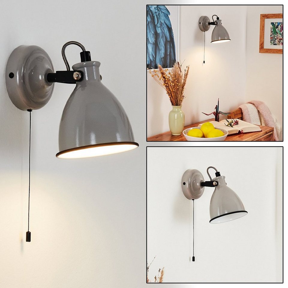 Hofstein Wandleuchte Spadacenta Moderne Wandlampe Aus Metall In