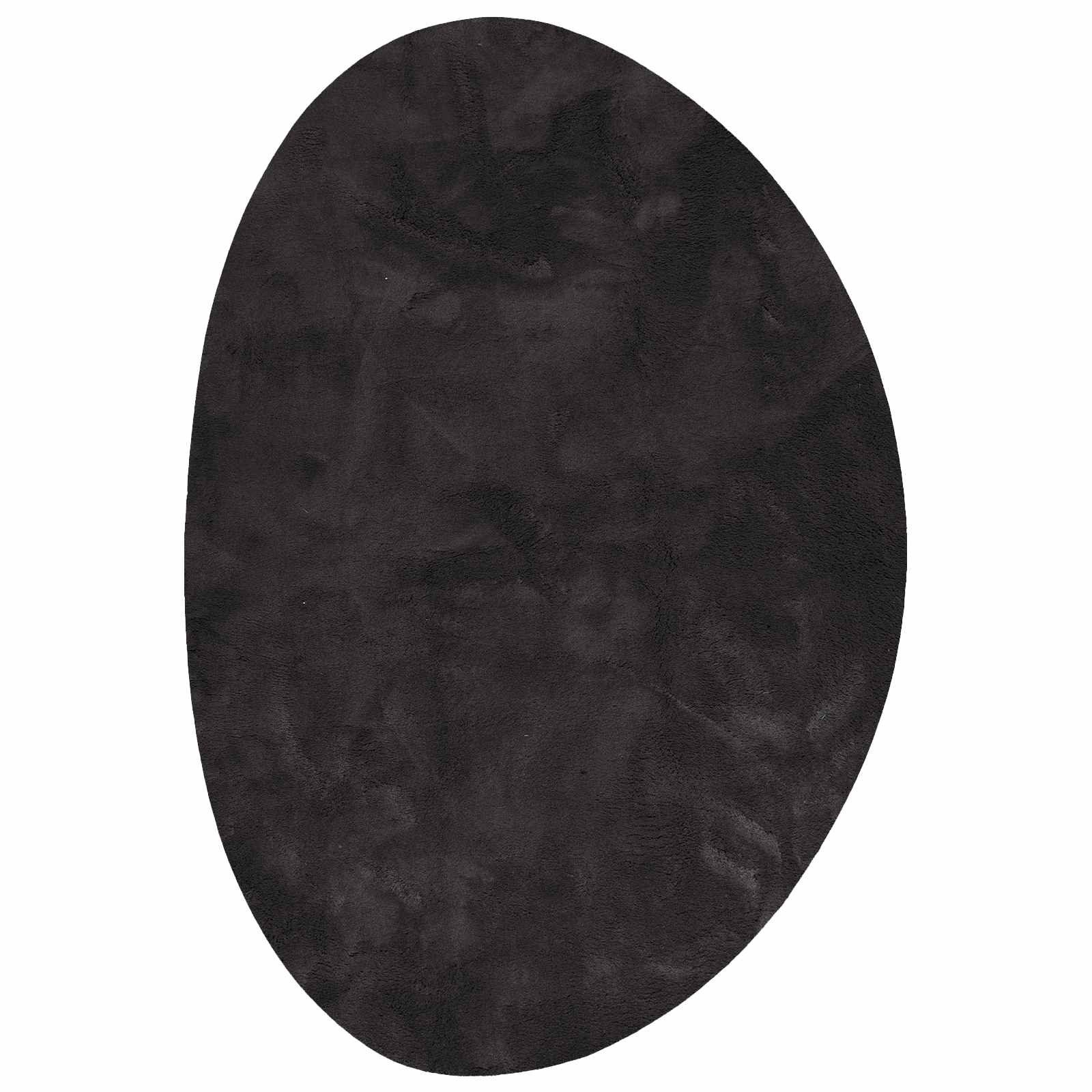 vidaXL Teppich Bereichsteppiche HUARTE Schwarz 120 x 170 cm Polyester