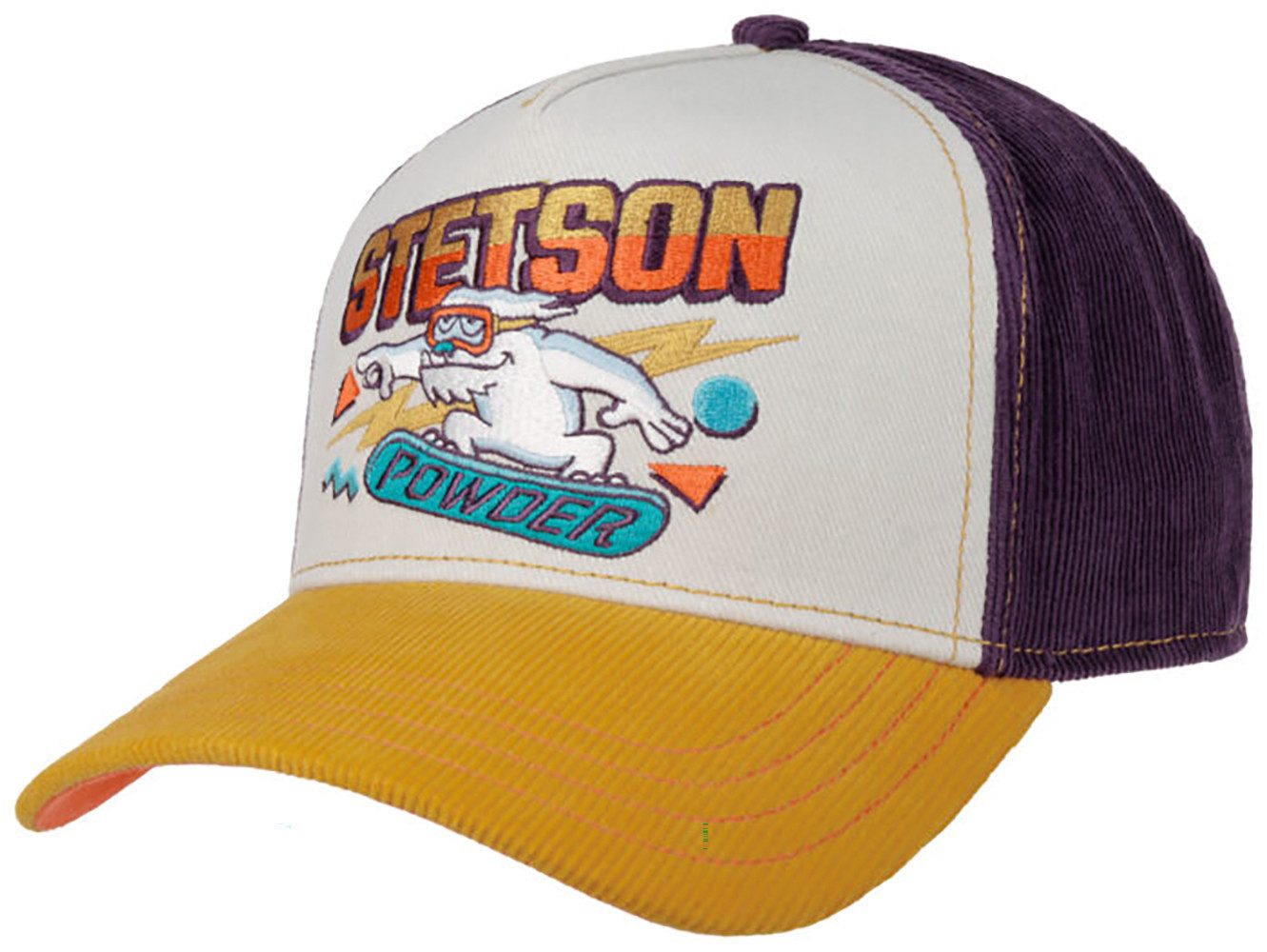 Stetson Trucker Cap Powder Snapback