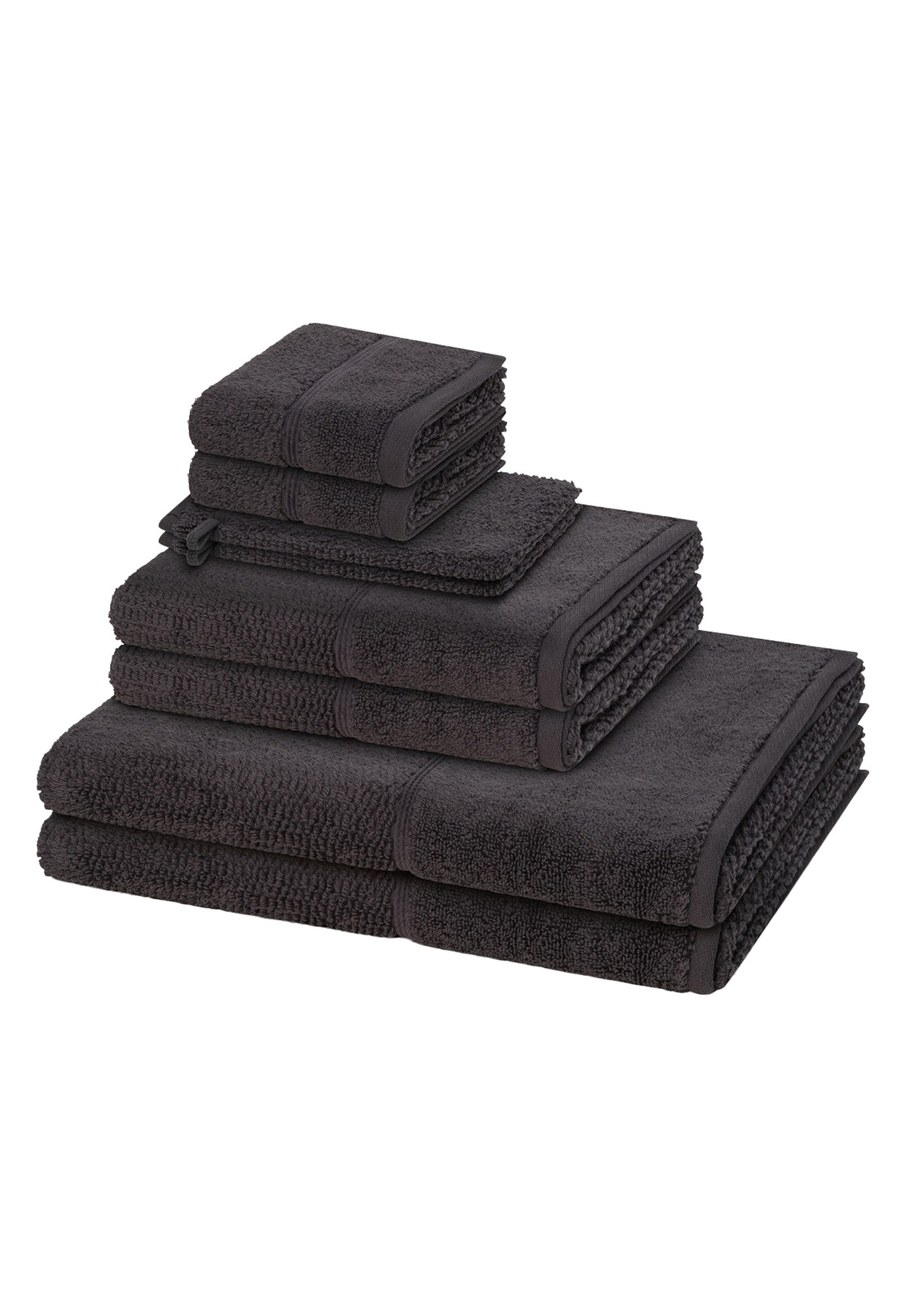 Möve Handtuch Set 8er Pack Pearl Walkfrottee Spar Set 8 St 2 X