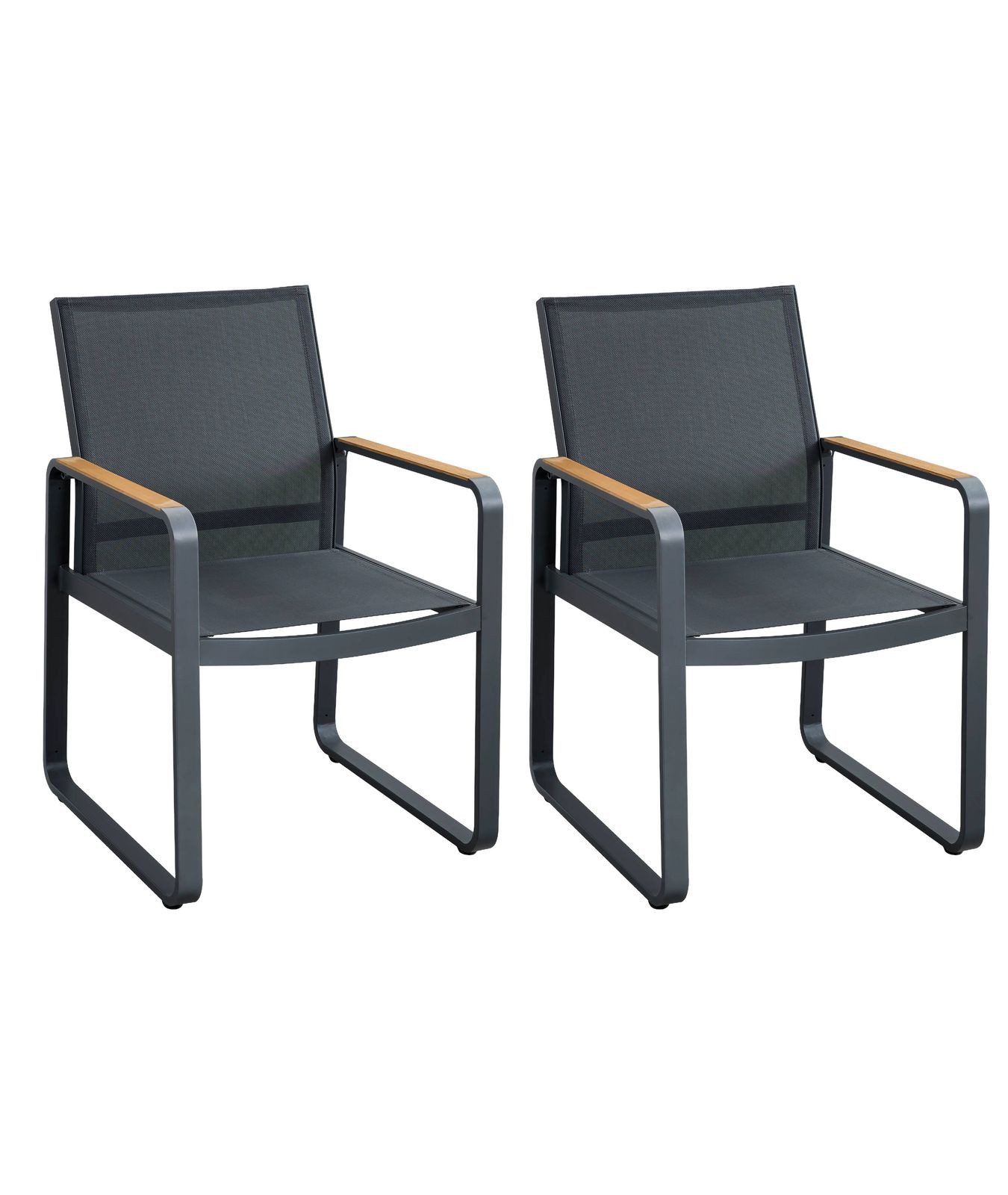 Gravidus Gartensessel Sessel Gartenstuhl Silea 2er Set Komfort Für Den