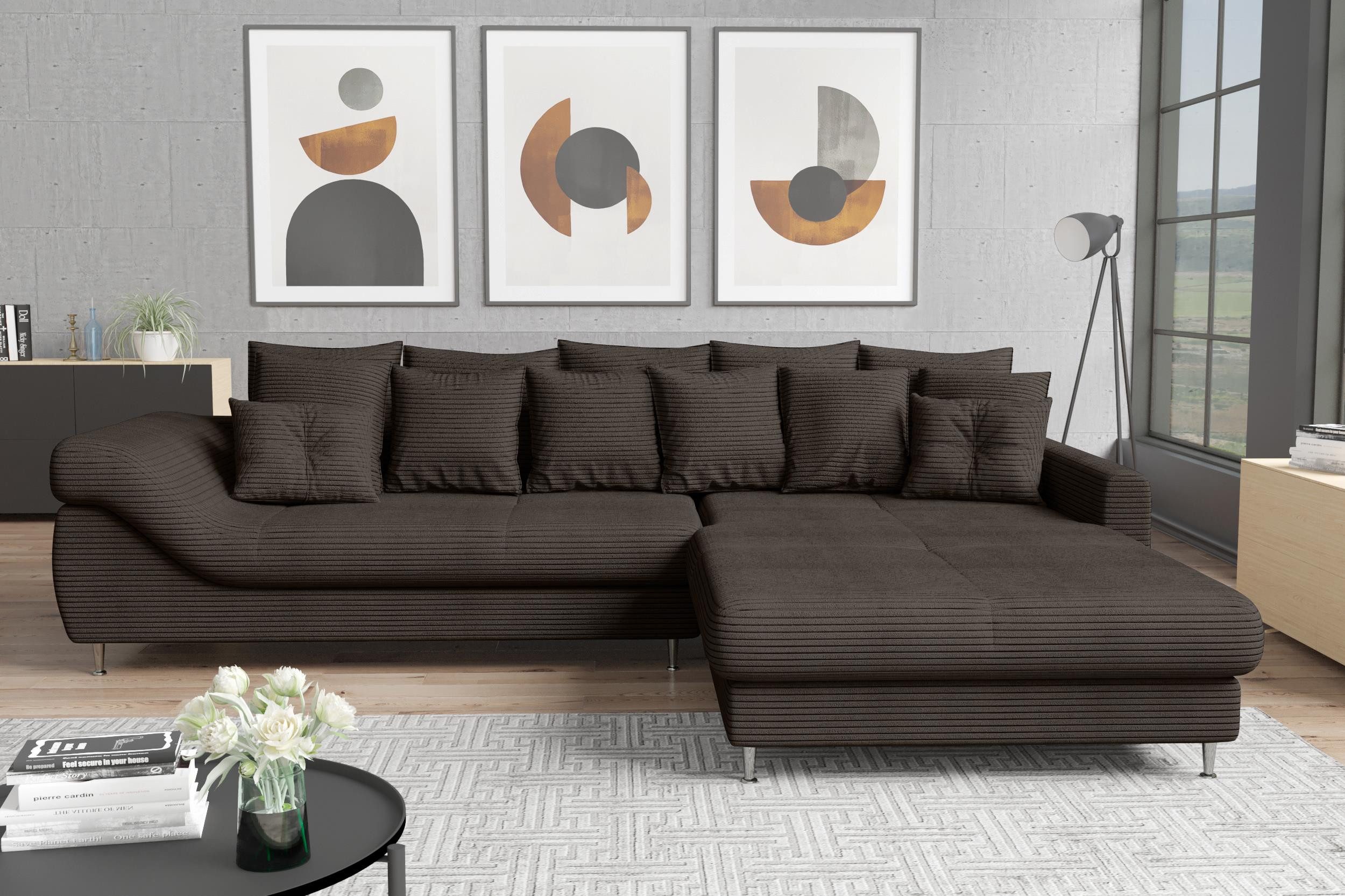 99rooms Ecksofa Arthur, L-Form, Eckcouch, Design