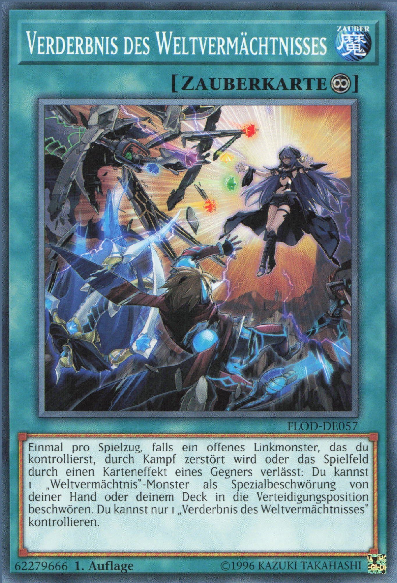 Recollectibles Sammelkarte Yugioh Karte Verderbnis Des