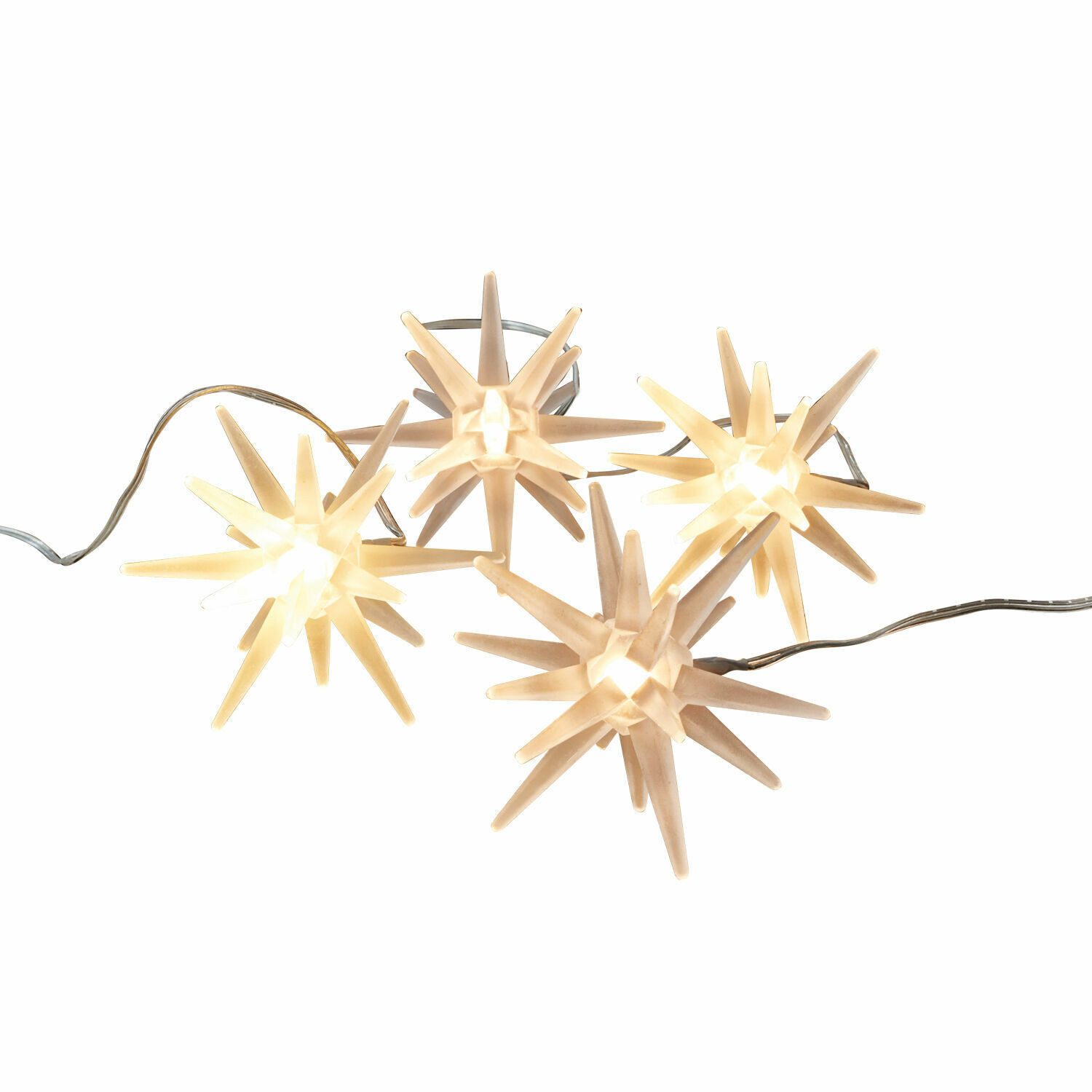 Mirabeau Weihnachtsfigur Led Stern 4er Set Ciseau Klar