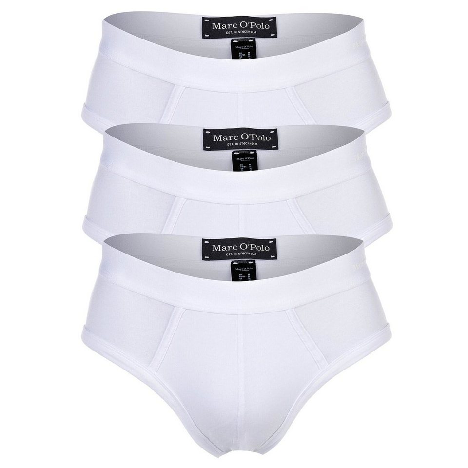 Marc Opolo Slip 3er Pack Essentials Organic Cotton Spar Set 3 St