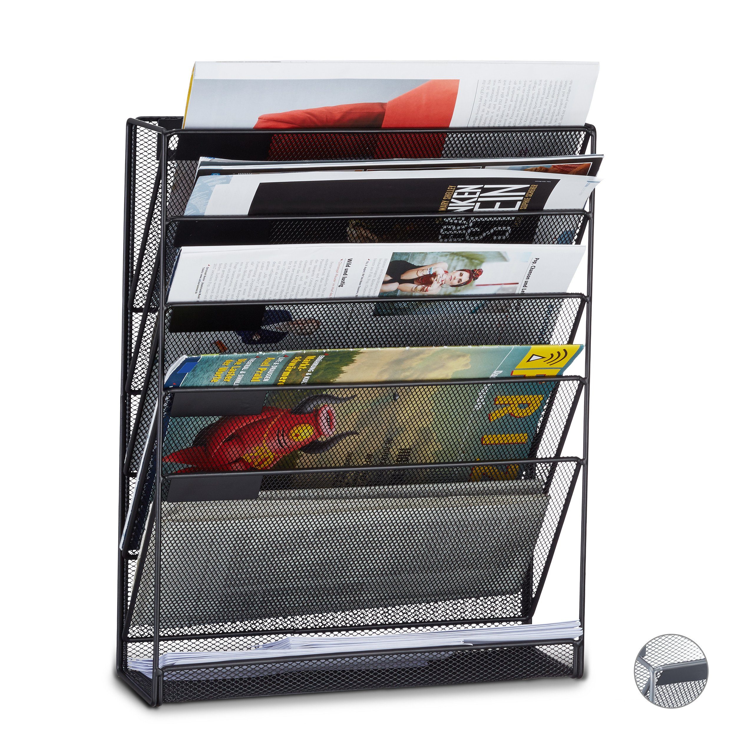 Zeitungsständer kaufen » Zeitschriftensammler & Zeitungskörbe