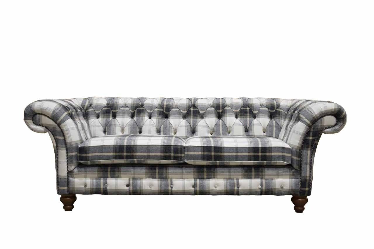 Jvmoebel Sofa Dreisitzer Sofa Luxus Chesterfield 3 Sitzer Couches