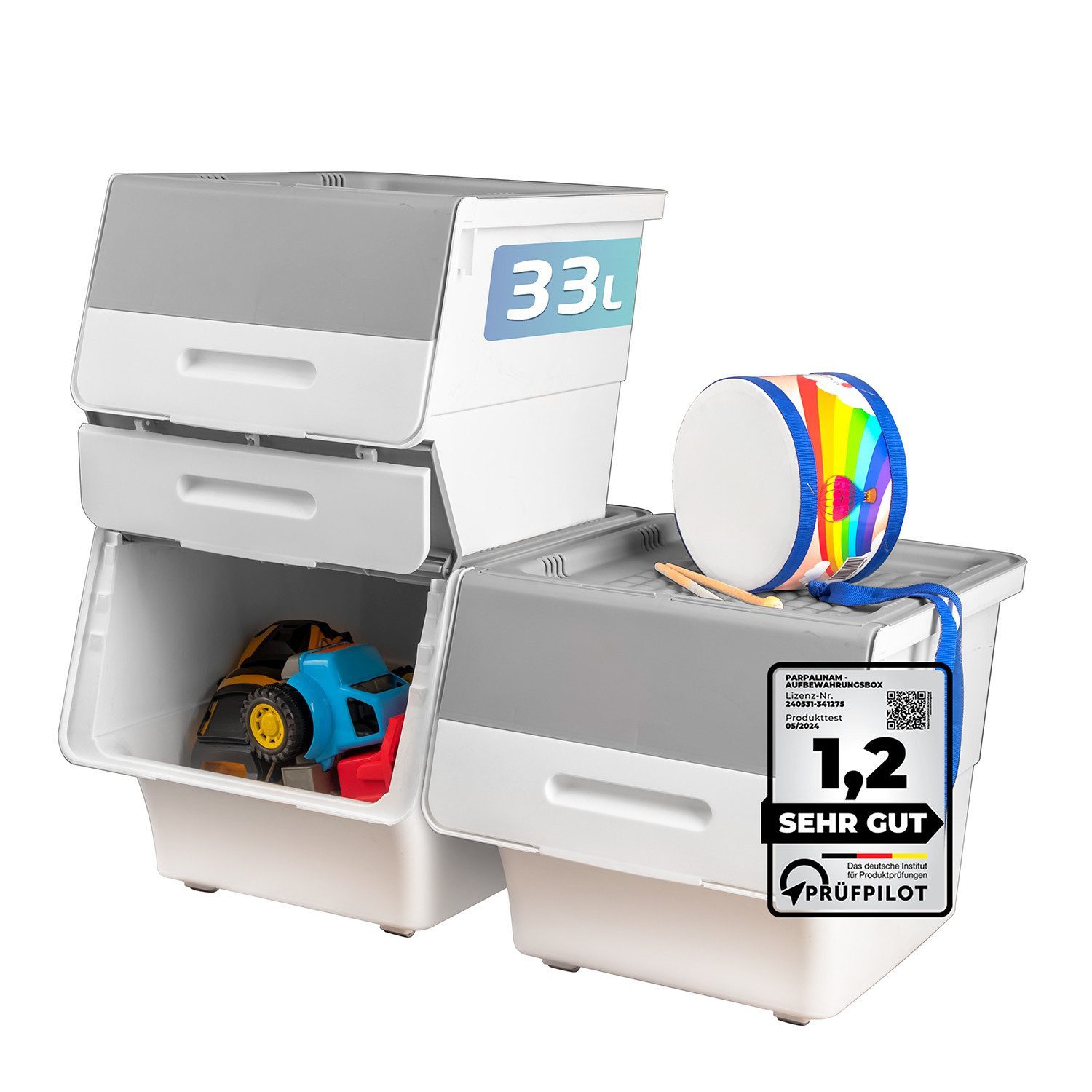 Aufbewahrungsboxen mit Rollen » Rollbare Aufbewahrungsboxen