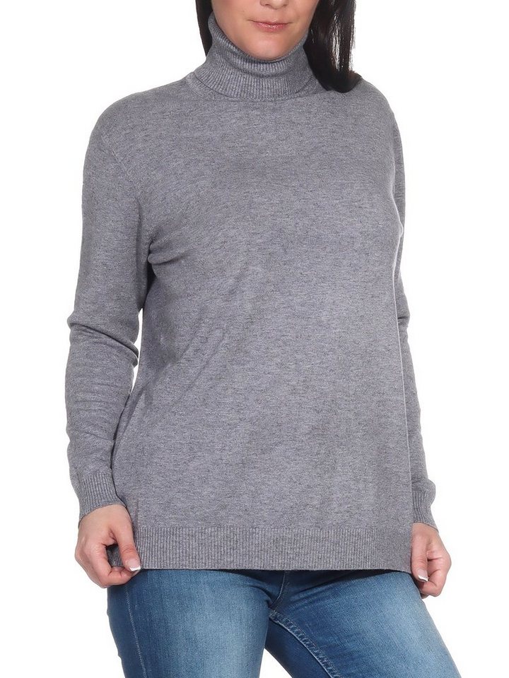 Aurela Damenmode Rollkragenpullover Damen Unterziehroll Angenehmer