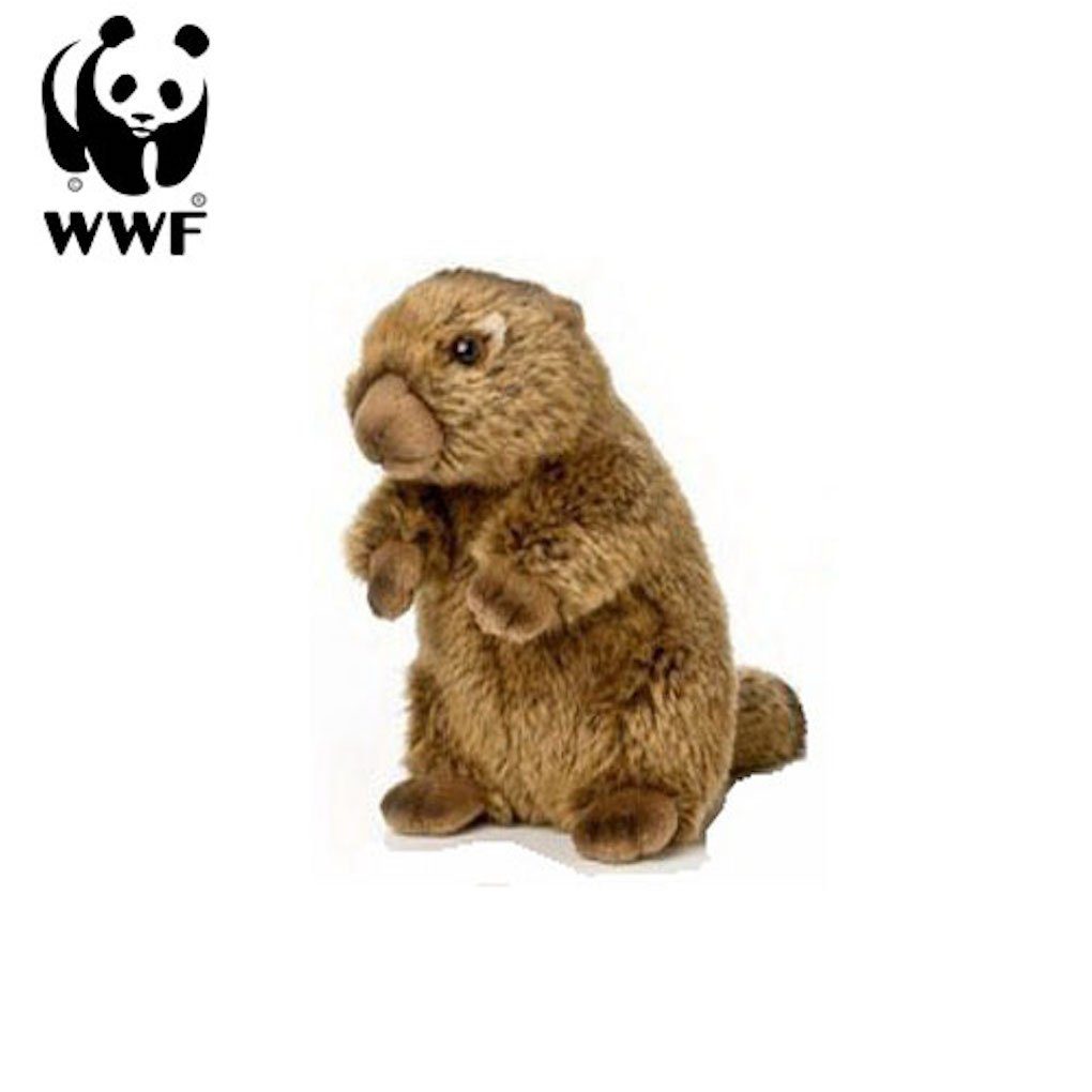 WWF Kuscheltier Plüschtier Biber (15cm), stehend