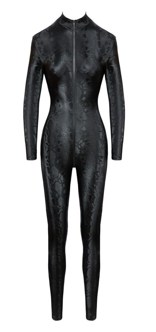 Cottelli PARTY Jumpsuit Overall in Schlangenhaut-Optik, 3-Wege ...