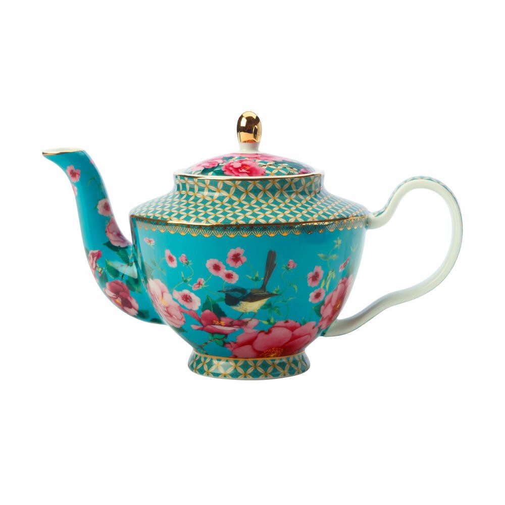Maxwell & Williams Teekanne TC Silk Road mit Sieb Aqua 500 ml, 0,5 l ...
