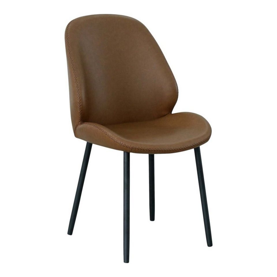 Ebuy24 Esszimmerstuhl 2er Set Monte Carlo Esszimmerstuhl Pu Kunstleder B