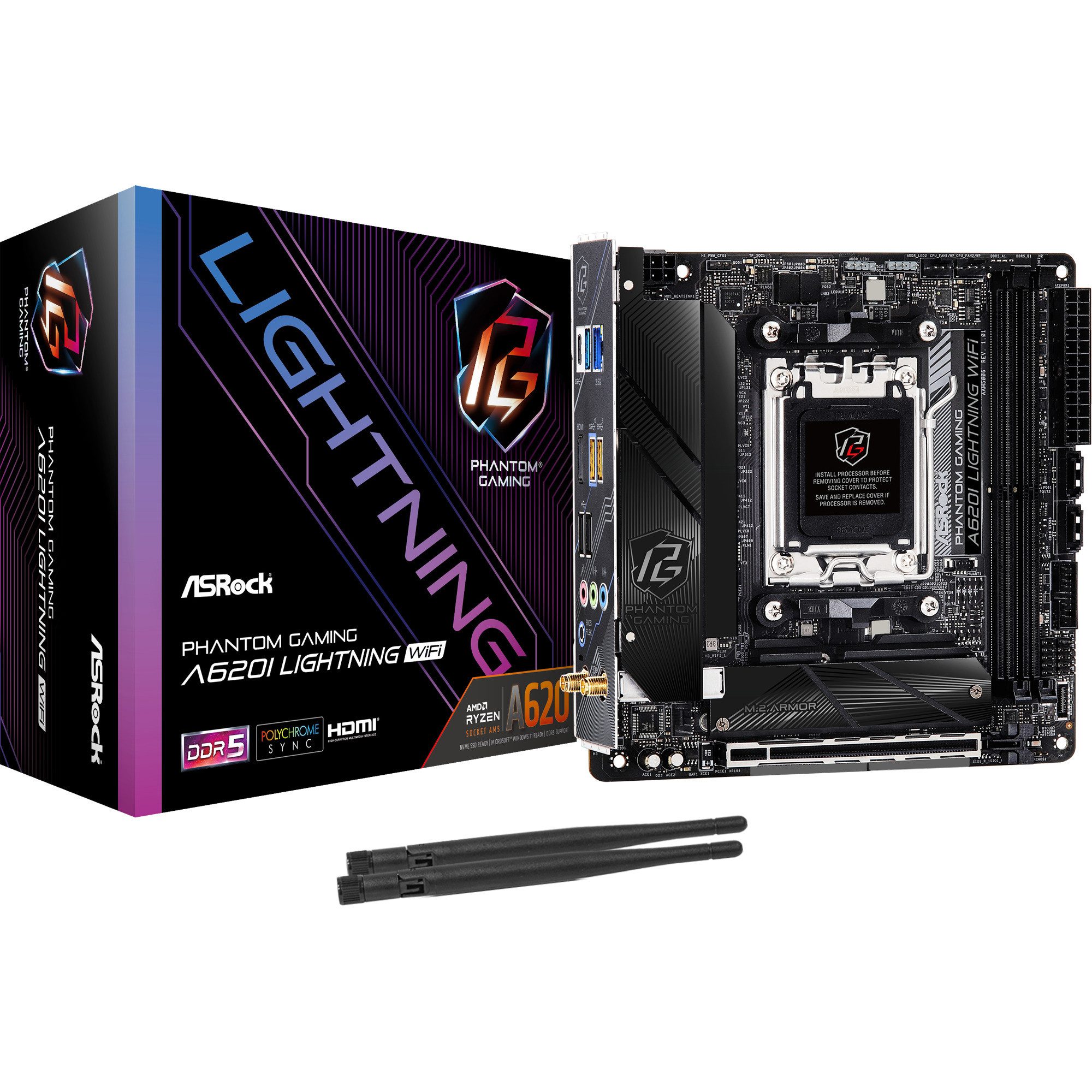 Asrock Mainboard RGB LED, Formfaktor: Mini-ITX