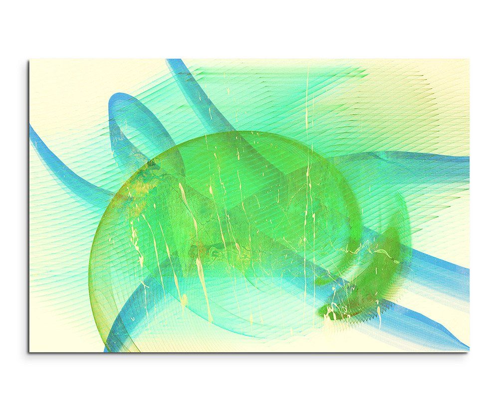 Sinus Art Leinwandbild Abstrakt 1371 120x80cm