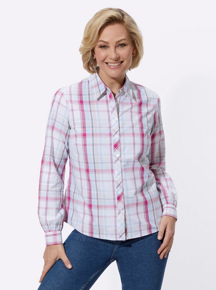 Witt Klassische Bluse Bluse Modisches Karomuster