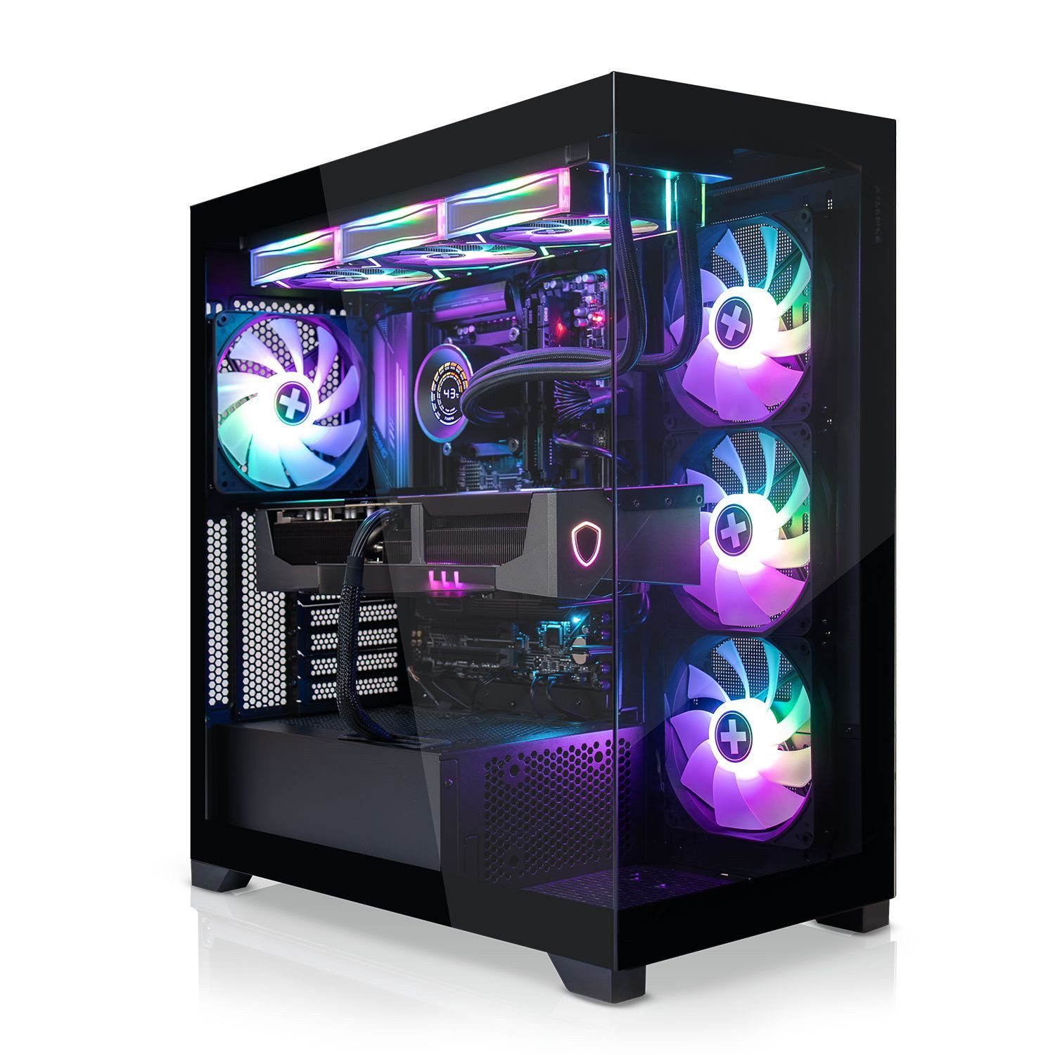 SYSTEMTREFF Gaming-PC (Intel Core i9 14900F, Nvidia GeForce RTX 5070, 64 GB RAM, 1000 GB SSD ...