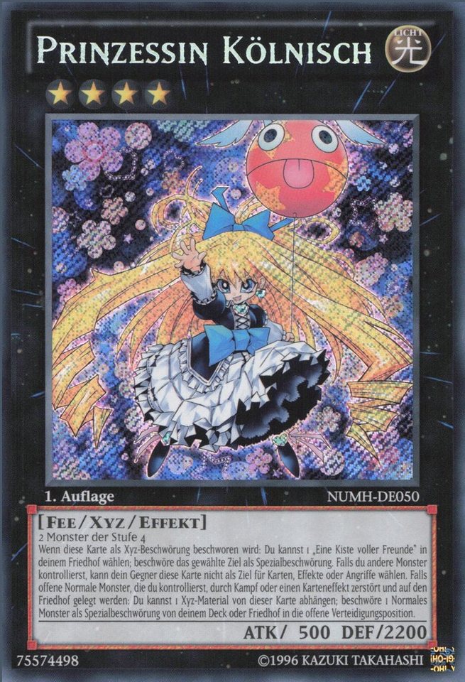 Recollectibles Sammelkarte Yugioh Karte Prinzessin Kölnisch Deutsch Yu