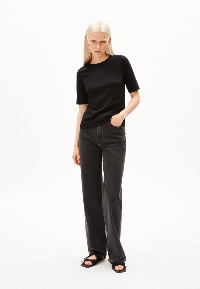 Armedangels T Shirt Donaaji Feaather Light Damen 1 Tlg Empty Gots
