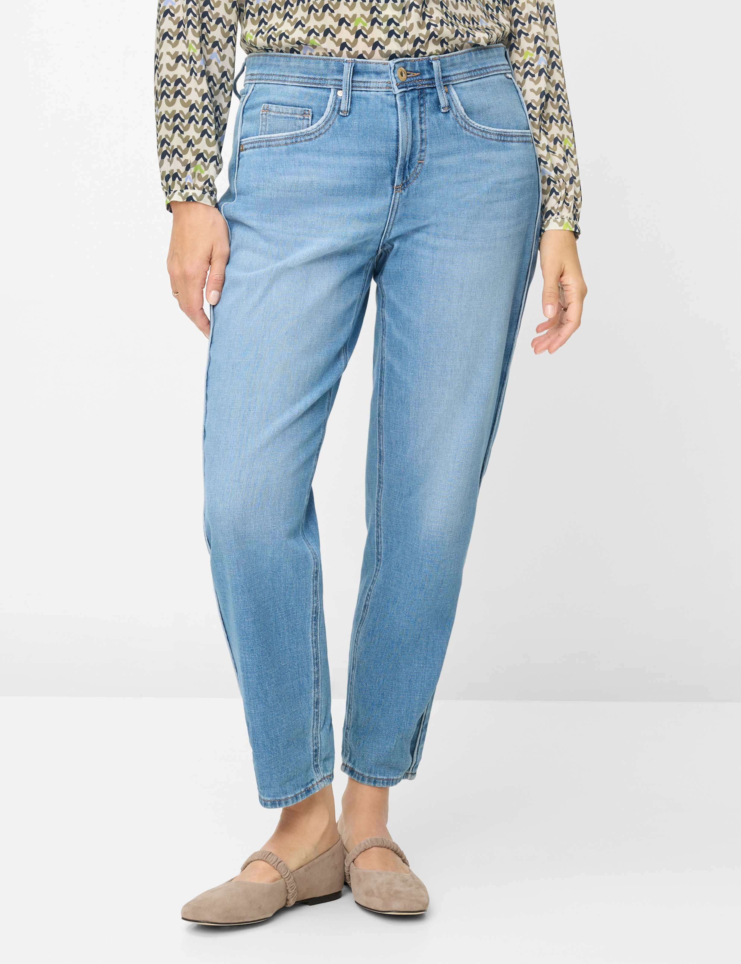 Brax Röhrenjeans Style MILEY S, Reißverschluss und Knopf