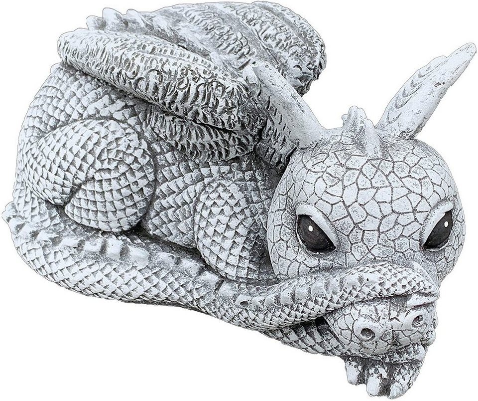 Stone And Style Gartenfigur Steinfigur Drache Gonzo