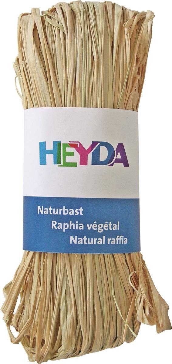 Heyda Bastelnaturmaterial Heyda 204887787 Naturbast rosa